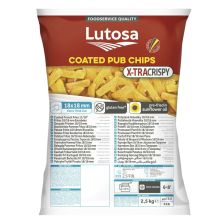 Lutosa Xtra Crispy Frozen Shoestring Skinny Fries 7mm