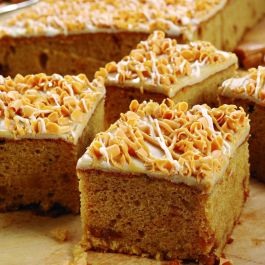 Sidoli Toffee Tray cake (Pre-Portioned)