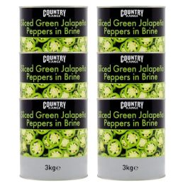Country Range Sliced Jalapeno Peppers in Brine