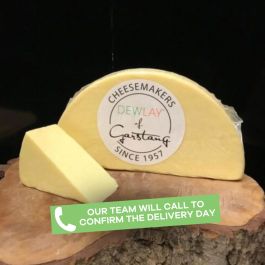 Dewlay Tasty Lancashire Cheese Half Moon 2.5kg (SO)